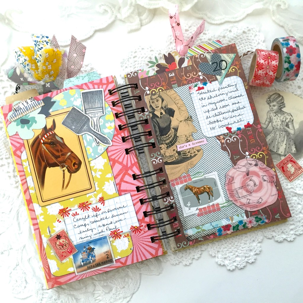 Gratitude Collage Journal “flip through” | Patty Radish